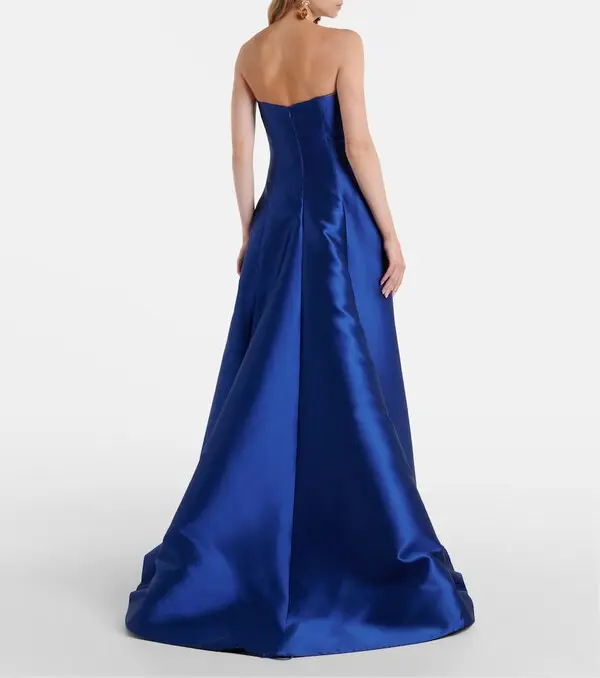 Costarellos Mavia Embellished Bustier Gown
