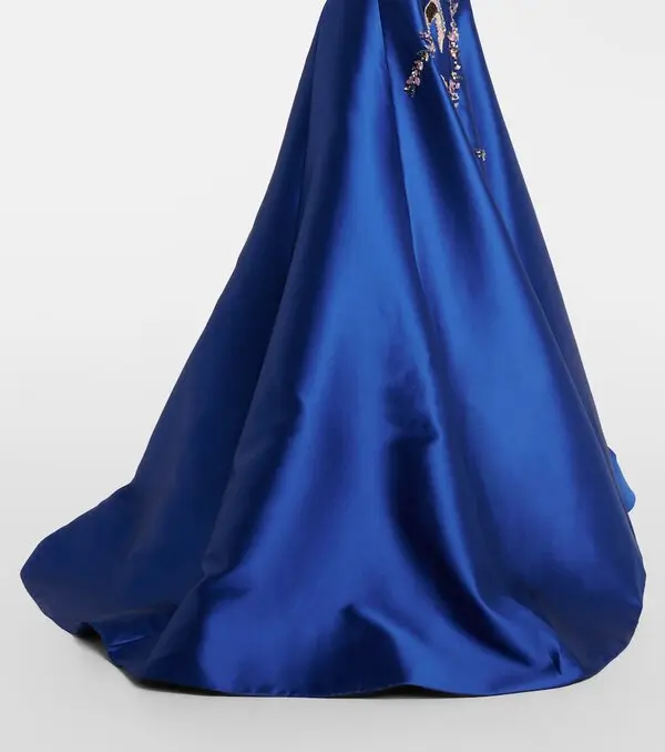Costarellos Mavia Embellished Bustier Gown