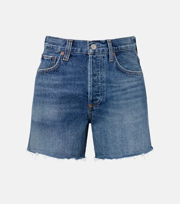 AGOLDE Nye Denim Shorts - Blue