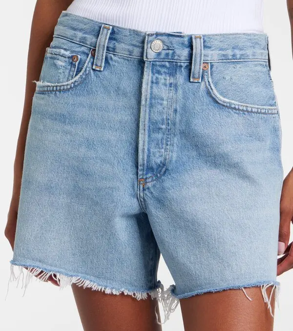 AGOLDE Nye Denim Shorts - Blue