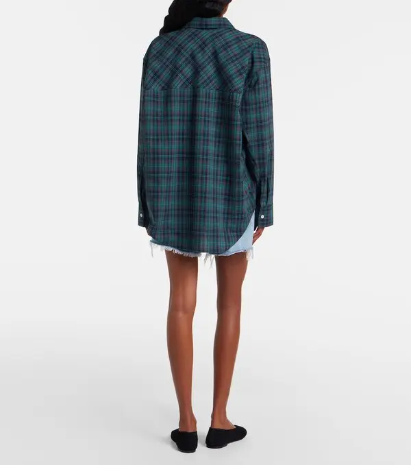 AGOLDE Nye Denim Shorts - Blue