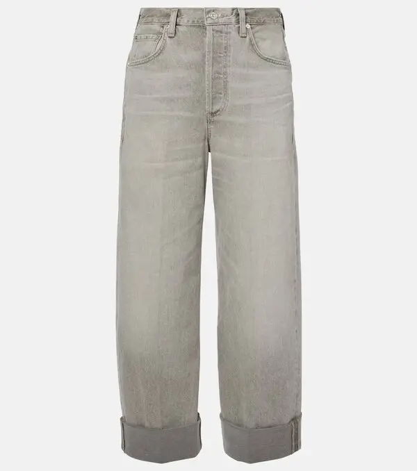 Citizens Of Humanity Ayla Wide-leg Jeans - Grey