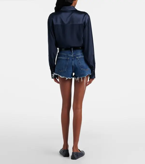 AGOLDE Parker Denim Shorts