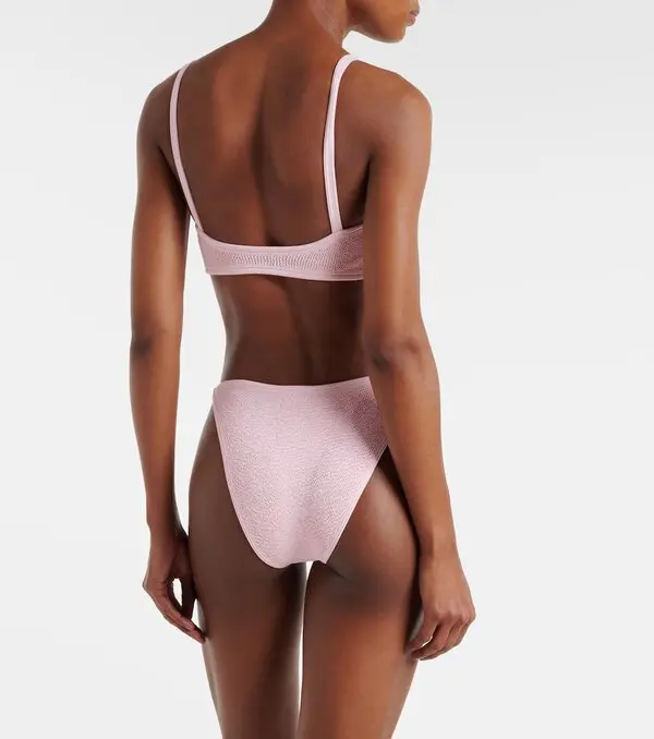 Hunza G Iris Bikini Two-piece Set - Pink