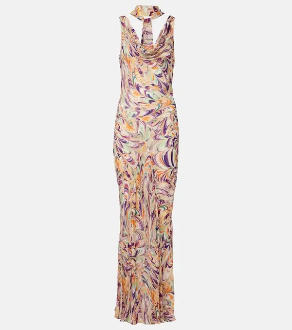ALEXANDRA MIRO Harper Printed Maxi Dress - Multicoloured