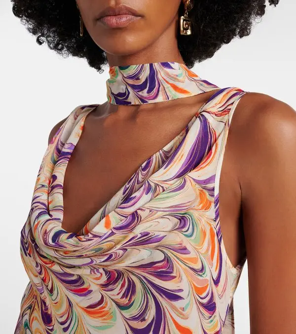 ALEXANDRA MIRO Harper Printed Maxi Dress
