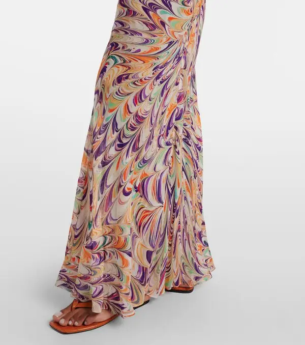 ALEXANDRA MIRO Harper Printed Maxi Dress