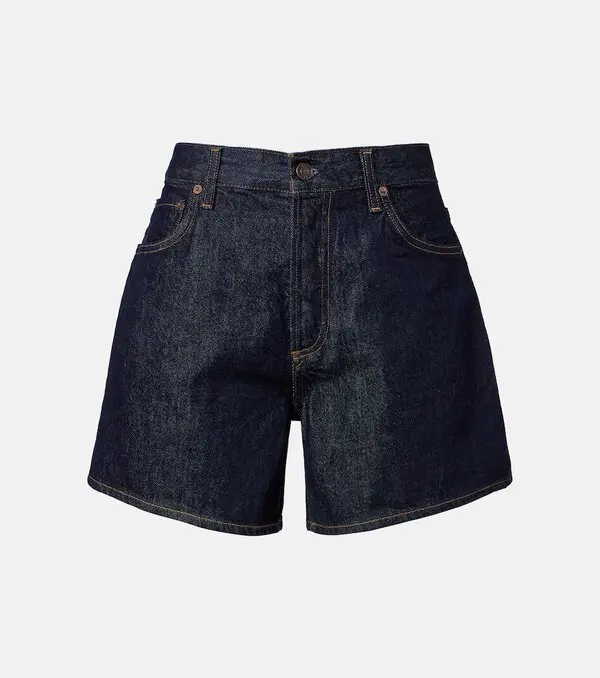 AGOLDE Leith Denim Shorts - Blue