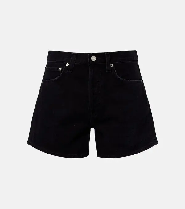 AGOLDE Parker Long Denim Shorts