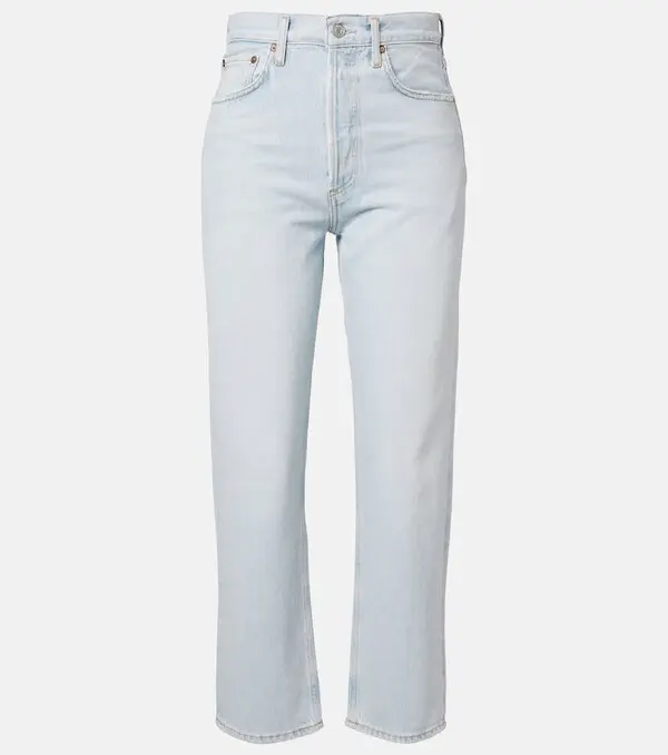 AGOLDE 90s Crop Straight Leg Jeans
