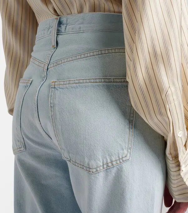 AGOLDE 90s Crop Straight Leg Jeans