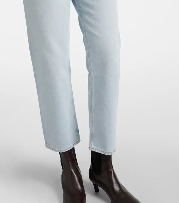 AGOLDE 90s Crop Straight Leg Jeans