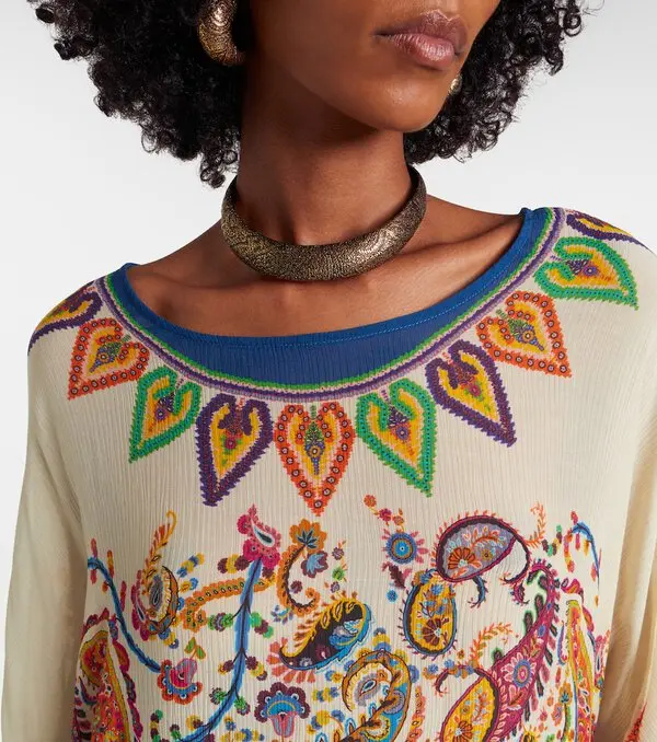 Etro Paisley Print Kaftan