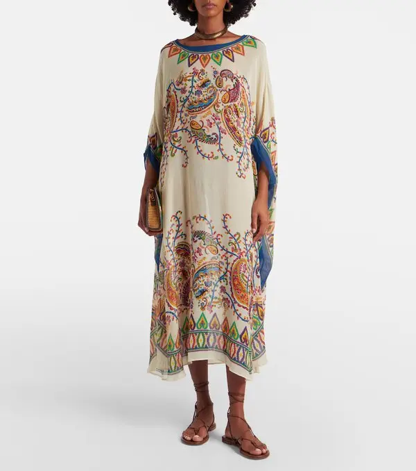 Etro Paisley Print Kaftan