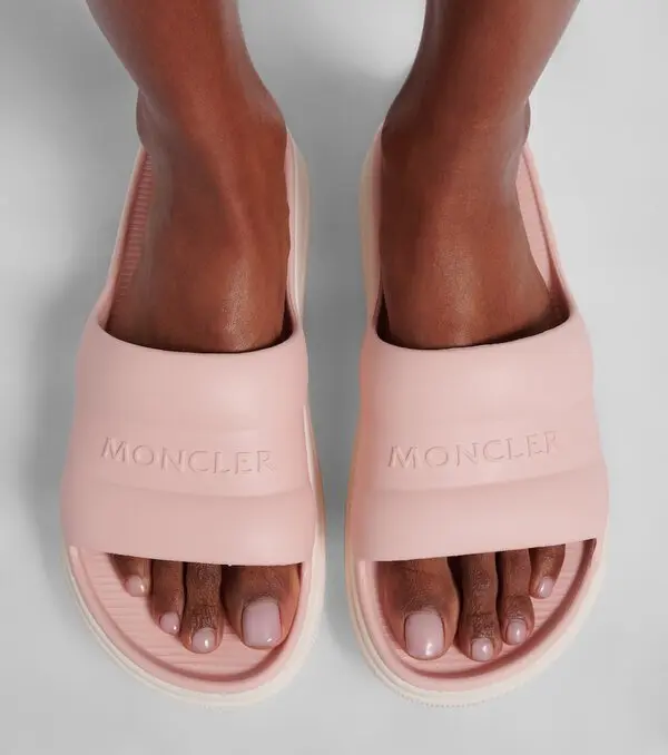 Moncler Altive Slides - Pink
