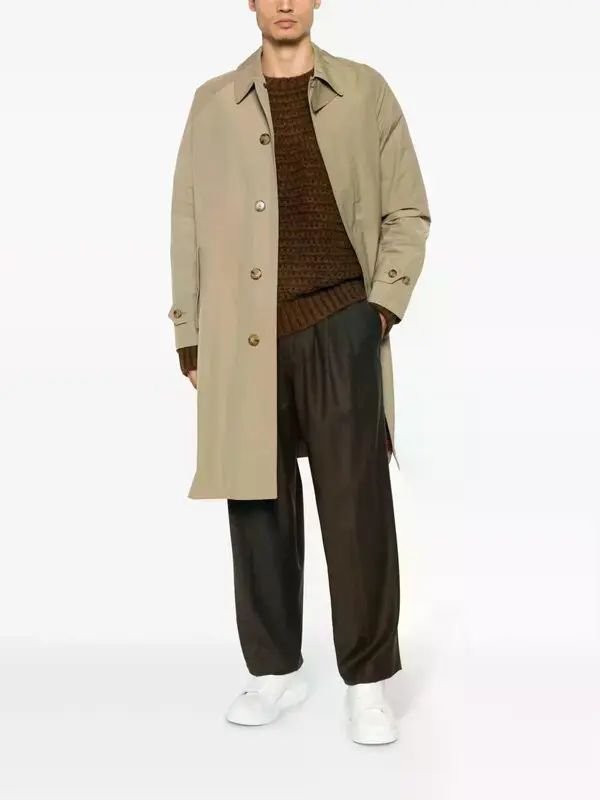 BARACUTA Cotton Trench Coat