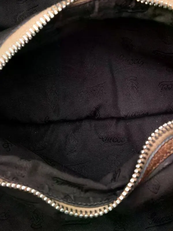 Gucci Gg Canvas Bamboo Libeccio Tote - Neutrals