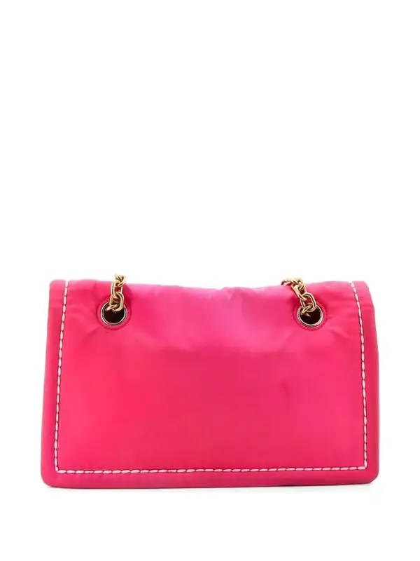 Prada Padded Chain Flap Bag Tessuto Medium Shoulder Bag