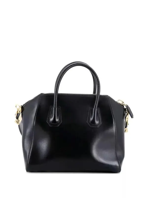 Givenchy Antigona Small Satchel Glazed Leather - Black