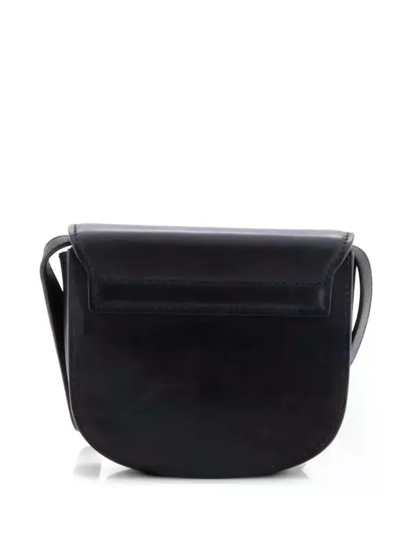 Saint Laurent Kaia Leather Mini Crossbody Bag - Black