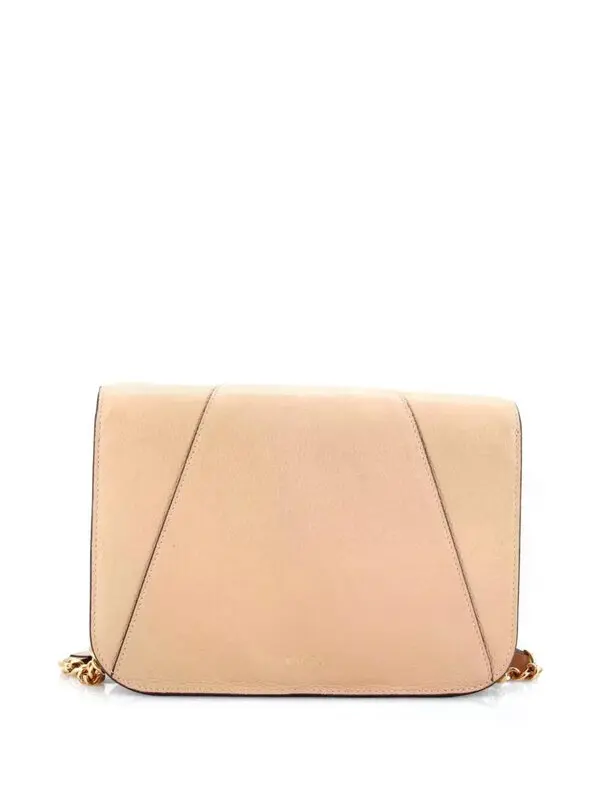 Versace Virtus Chain Flap Shoulder Bag