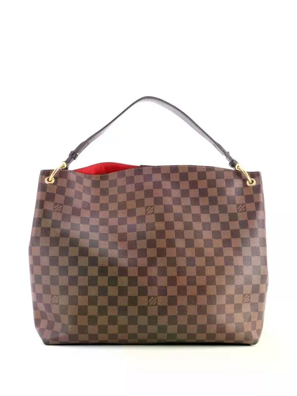 LOUIS VUITTON Graceful Mm Hobo Bag Damier - Brown