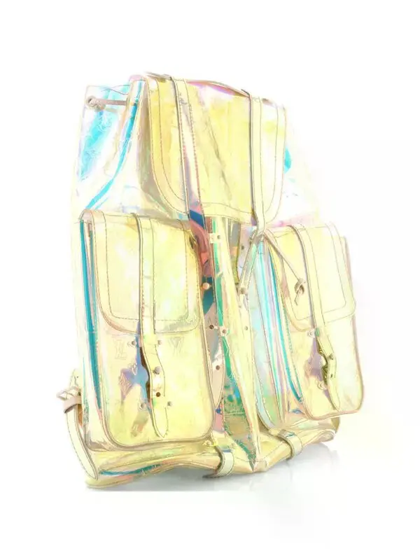 LOUIS VUITTON Christopher Limited Edition Monogram Prism Pvc Gm Backpack - Multicolour