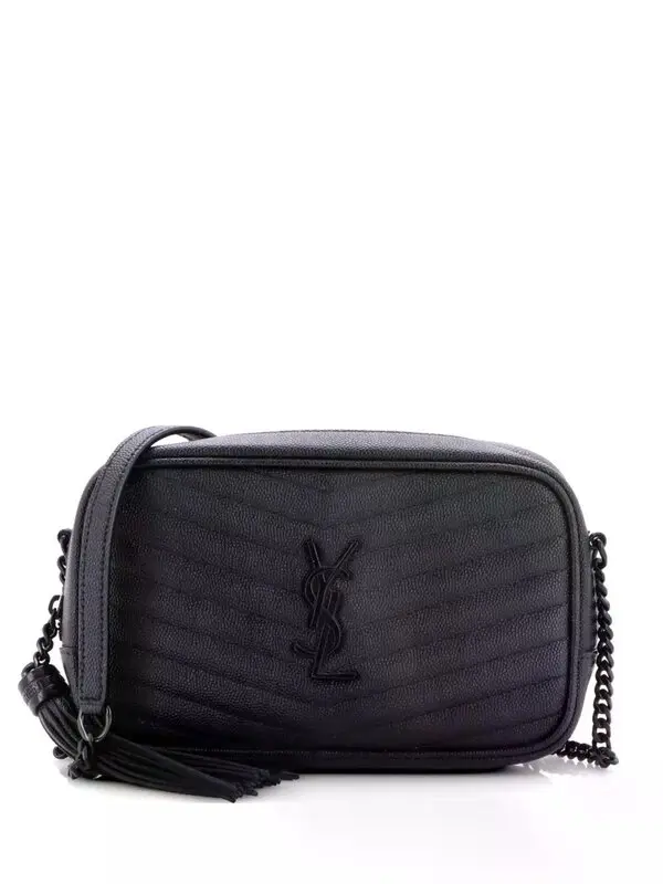 Saint Laurent Lou Camera Bag Matelasse Chevron Leather Mini