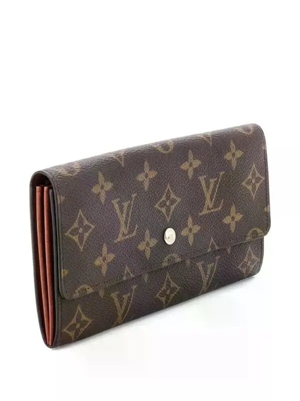 LOUIS VUITTON Vintage Sarah Wallet Monogram Canvas Small Wallets