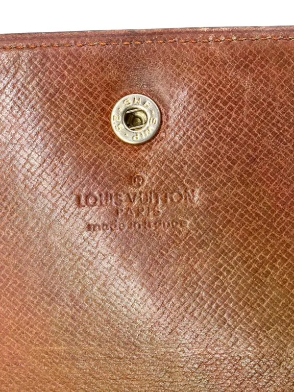 LOUIS VUITTON Vintage Sarah Wallet Monogram Canvas Small Wallets