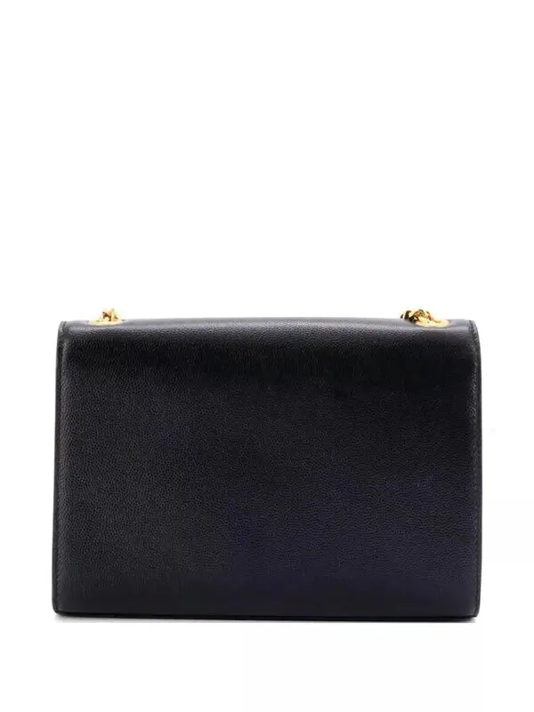 Saint Laurent Classic Monogram Grainy Leather Small Crossbody Bag