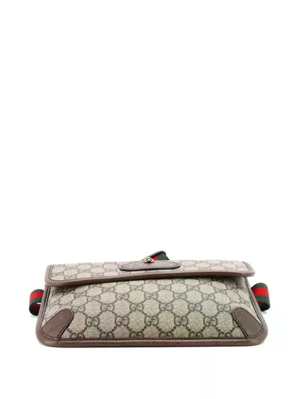 Gucci Neo Vintage Gg Coated Canvas Belt Bag - Brown