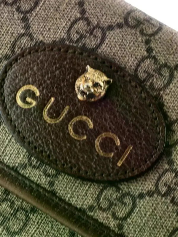 Gucci Neo Vintage Gg Coated Canvas Belt Bag - Brown