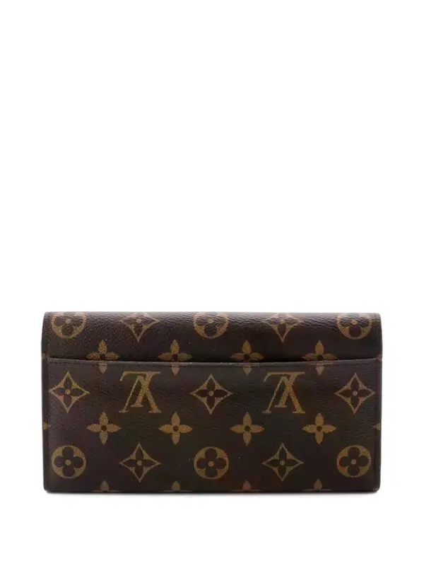 LOUIS VUITTON Sarah Wallet Nm Monogram Canvas Small Wallets