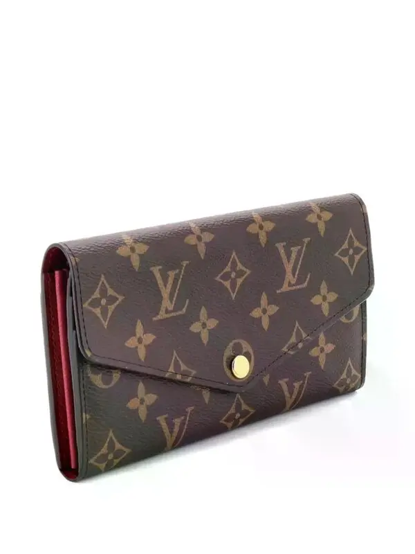 LOUIS VUITTON Sarah Wallet Nm Monogram Canvas Small Wallets