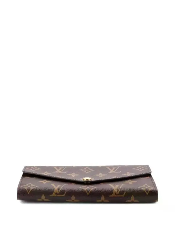 LOUIS VUITTON Sarah Wallet Nm Monogram Canvas Small Wallets