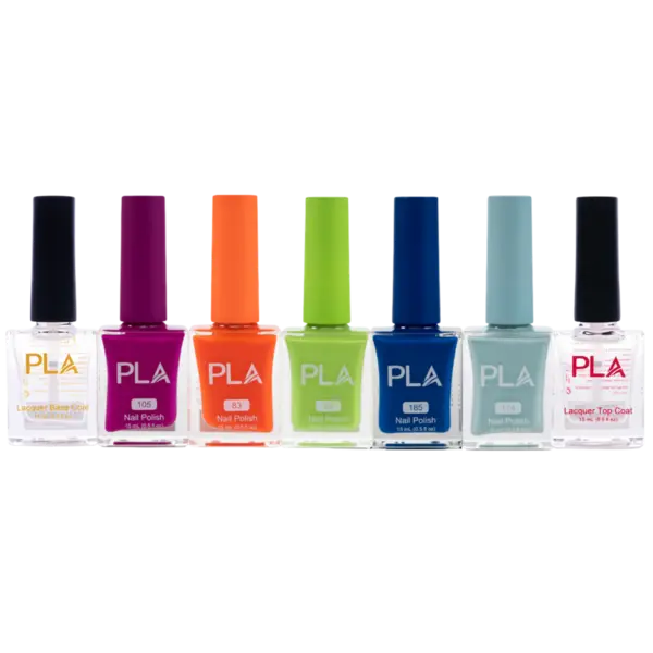 PLA BEAUTY Nail Lacquer Starter Kit - Vacay Mode