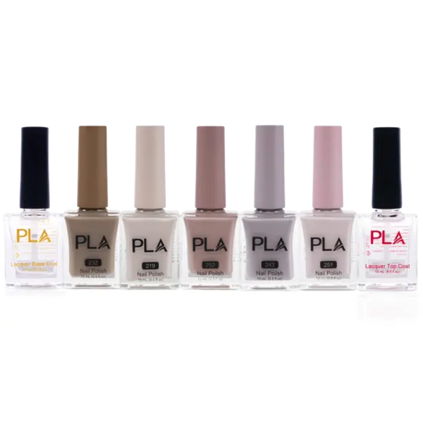 PLA BEAUTY Nail Lacquer Starter Kit - Let Me See Your Nudes