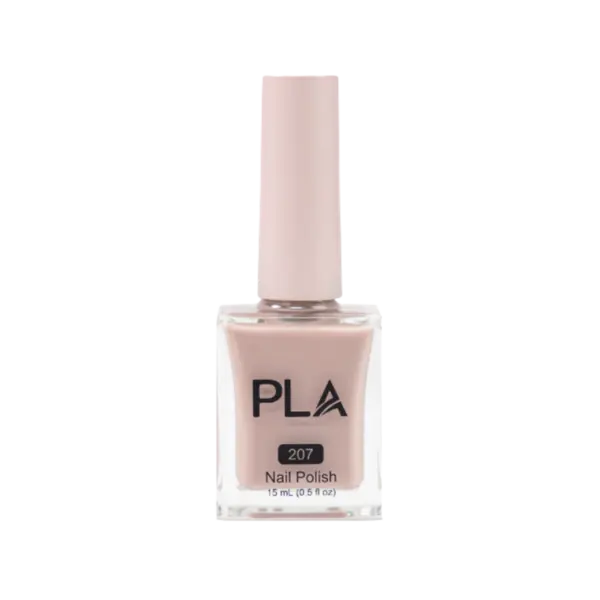 PLA BEAUTY Oil Lacquer Nail Polish - Fashionably Light - 207 Oil Lacquer