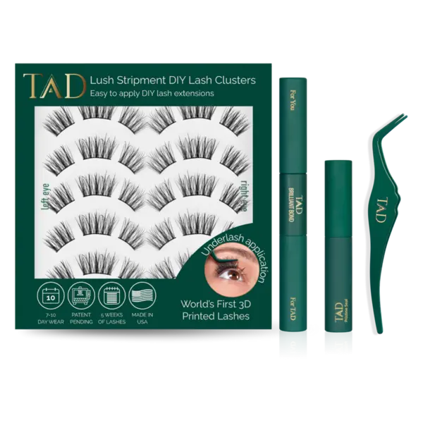 TAD Lush Stripment Diy Lash Clusters Intro Kit