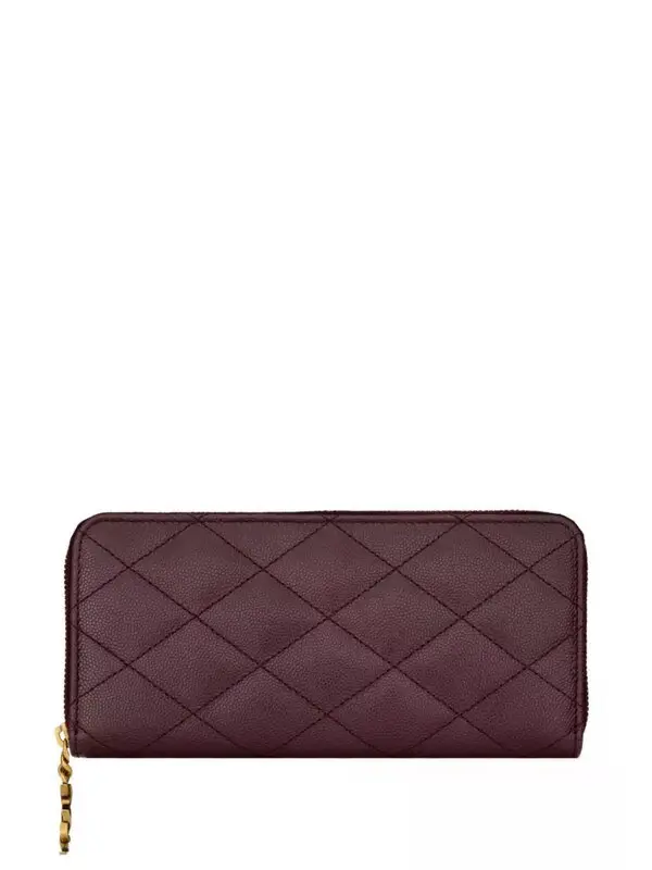 Saint Laurent Cassandre Bijou Wallet - Purple
