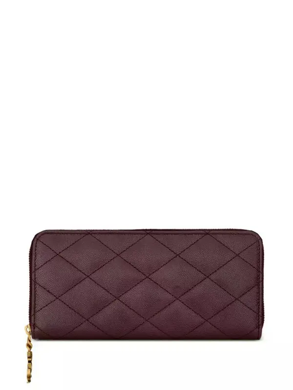 Saint Laurent Cassandre Bijou Wallet - Purple
