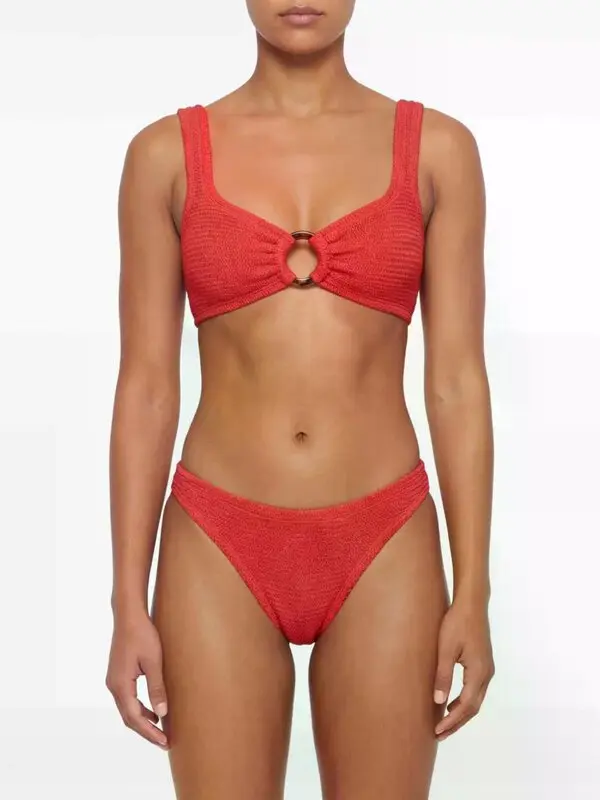 PARAMIDONNA Irina Ring-detail Bikini - Red