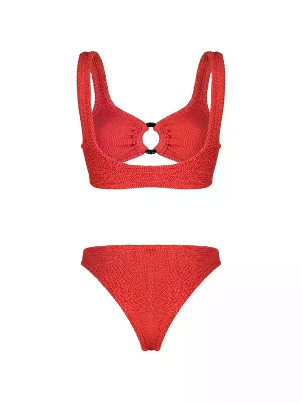 PARAMIDONNA Irina Ring-detail Bikini - Red