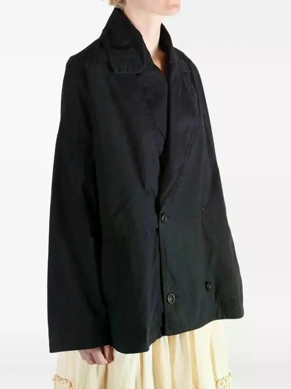 CASEY CASEY Cotton Double-breasted Coat