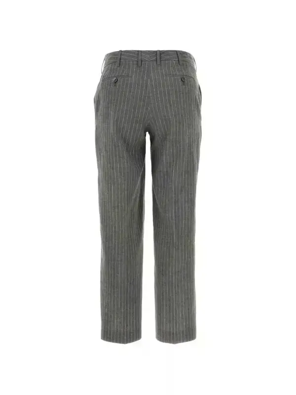 PT TORINO Emma Pinstripe Trousers - Grey