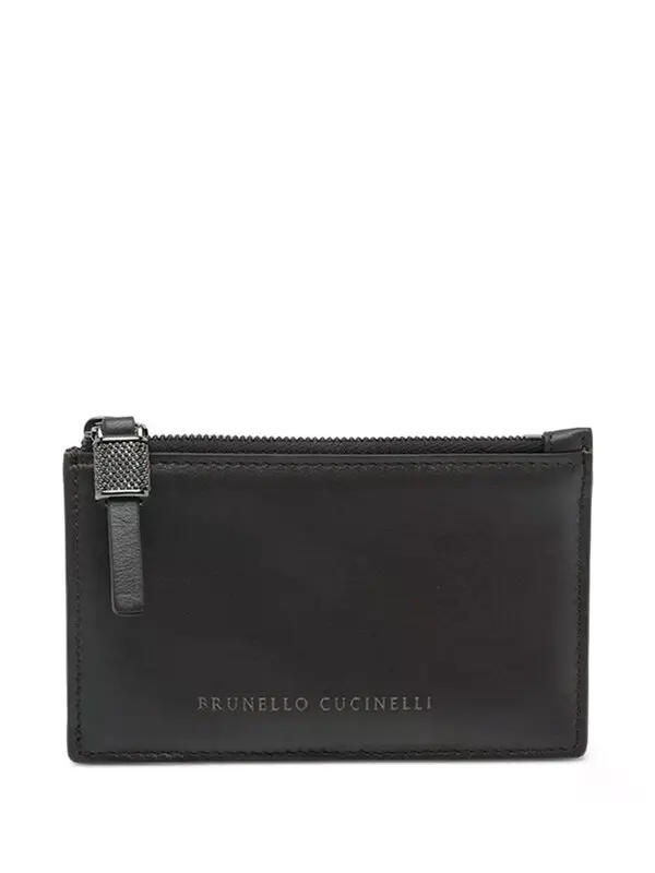 Brunello Cucinelli Monili-chain Leather Wallet