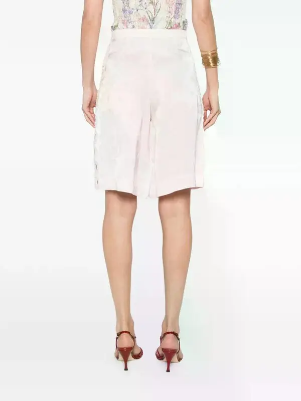 Sandro Floral Jacquard Bermuda Shorts