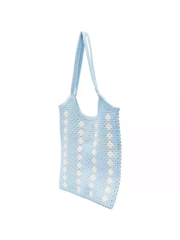 Sandro Crocheted Shoulder Bag
