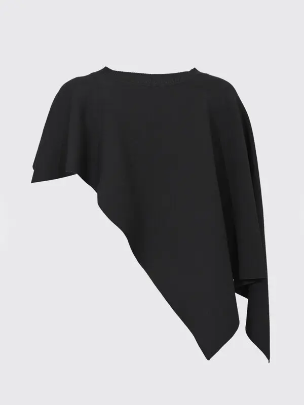 Liviana Conti Asymmetric Viscose Blend Top